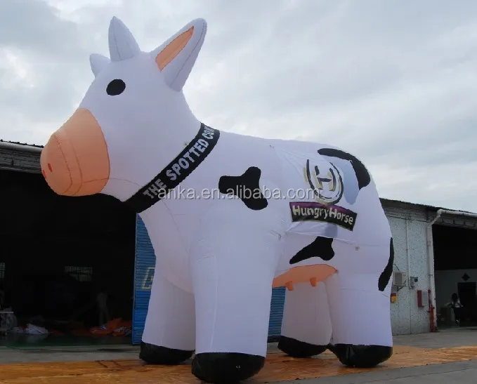 Inflatable Cartoon Milk Cow Model for Big Events - Factory Price