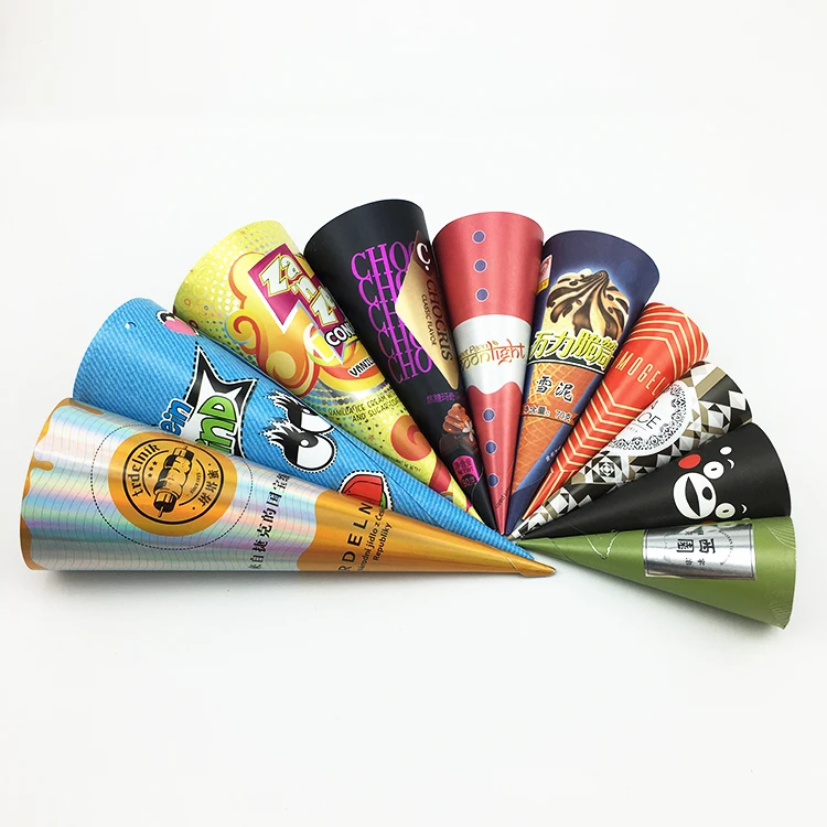 Ice Cream Cone Wrapper Paper Wrapper For Ice Cream - Buy Chocolate ...
