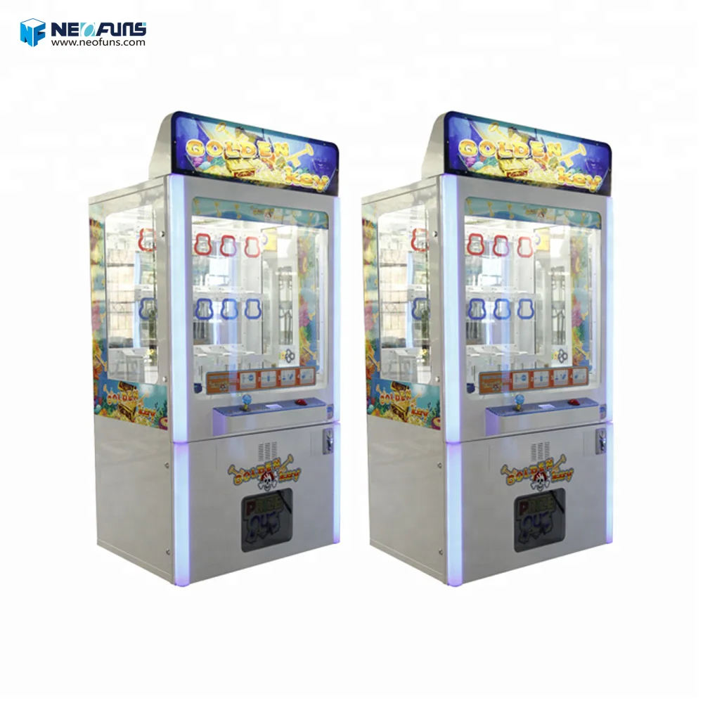 Factory Price Coin Operated Key Master Claw Crane Arcade Vending Gift ...