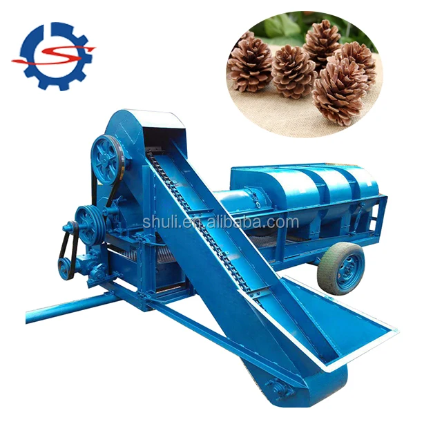 Pine Cone Processing Machine Pine Cone Nuts Sheller Shelling Machine ...
