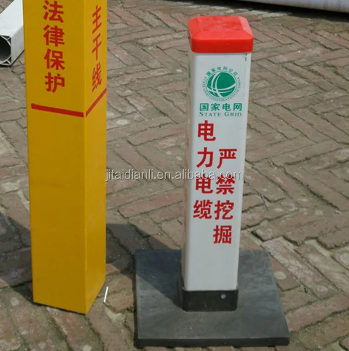Frp Mark Signs Board Warning Sign Pile - Buy Road Marker Posts ...