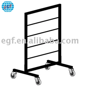 Rolling Sticker Display Rack / Metal Sticker Stand - Buy Sticker ...