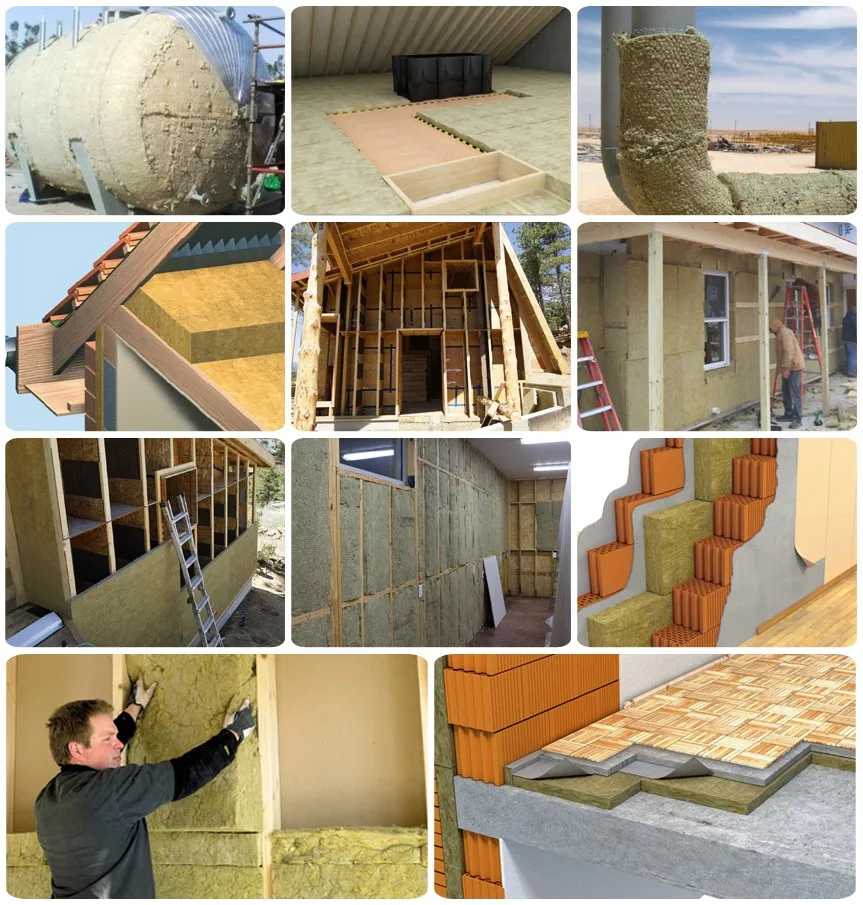 Lã De Rocha À Prova Dwaterproof Água E Melhor Isolamento Acústico Com ...