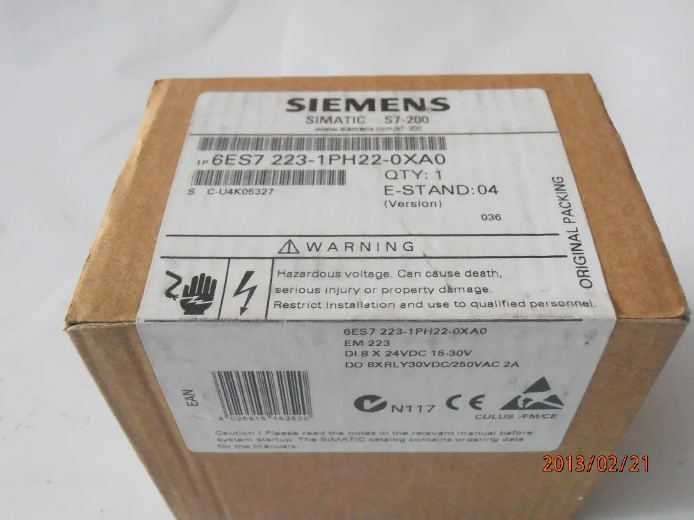 Siemens Simatic S7-1200 Communication Module Cm 1241 Rs422/485 6es7241 ...