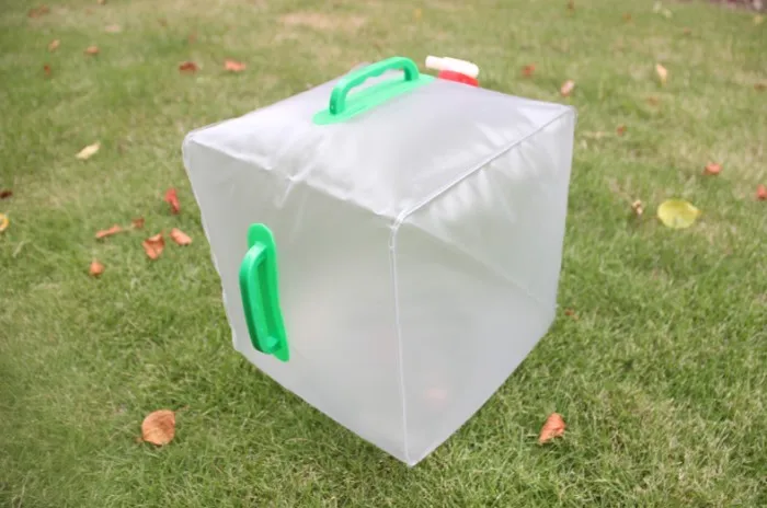 Portable Big Capacity 20l Transparent Folding Tank Plastic Camping ...