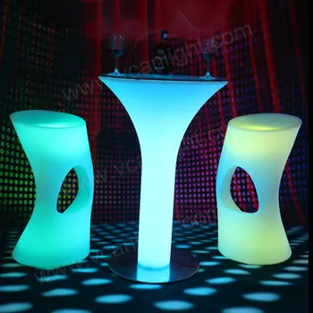 Furniture With Leds High Bar Table Lighting Bar Table Sets Acrylic Led ...
