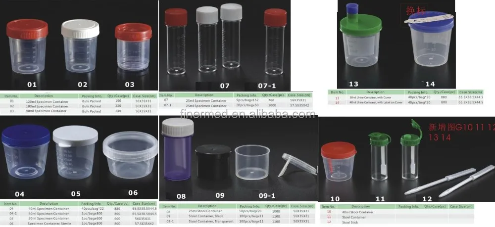 Sterile Stool Specimen Cup With Sample Port - Buy Stool Specimen Cup ...