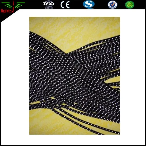 Custom High Vis 3mm Black Reflective Elastic Bungee String