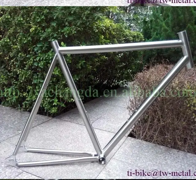 Super Light Titanium Single Speed Bicycle Frame Track,Cheap Titanium ...