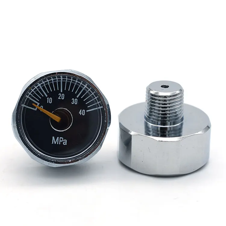 High Pressure Mini Air Pressure Gauge Manometer 40mpa - Buy Mini ...