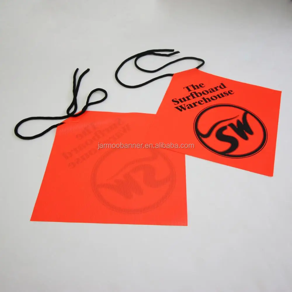 For Sale Cheap Digital Printing Red Plastic Safety Flags - Buy Red ...