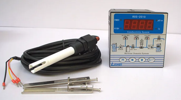 Medidor de conductividad en línea, controlador de ósmosis inversa, ROS ...