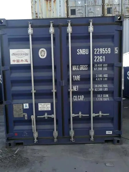 Dry Container Type 20gp 40gp 40hq Shipping Container For Sale - Buy Dry ...