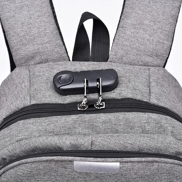 Business Laptop Anti Theft Backpack With Usb Charging Port Combination ...