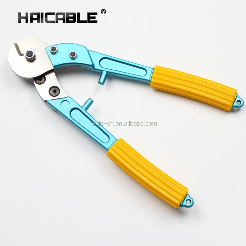 Manual Cutter Steel Wire Rope Shearing Tools For 7mm Diameter Handles ...