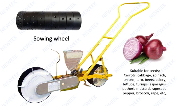 NEWEEK Manual Agriculture Peanut Seeder Bean Grain Planting Machine