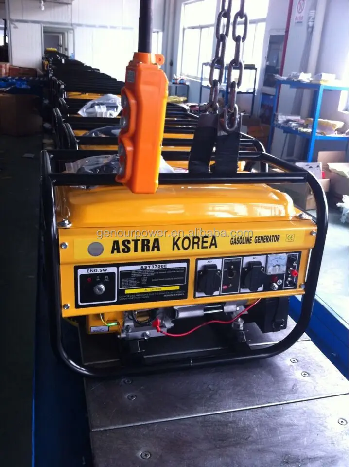 Astra Korea Ast3800e Gx160 Petrol Generators - Reliable Power