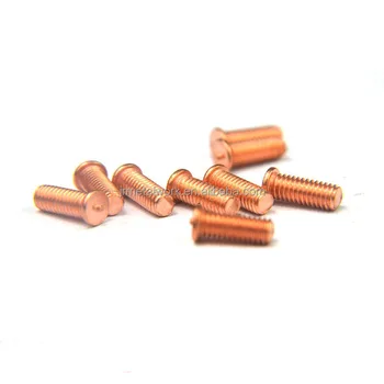 M10 Alloy Copper Threaded Round Head Welding Stud - Buy Thread Welding ...