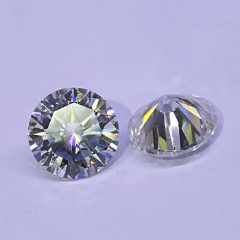 Super White Color Enhanced Synthetic Moissanite Diamond For Rings - Buy ...