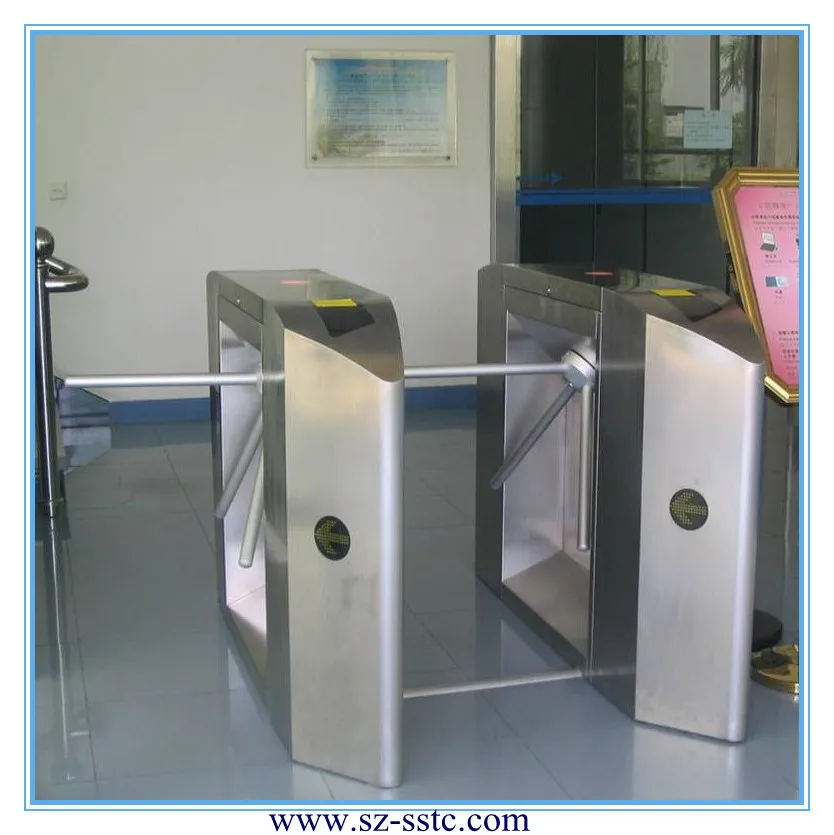 Biometric Turnstile with Counter for Toilet Access Control