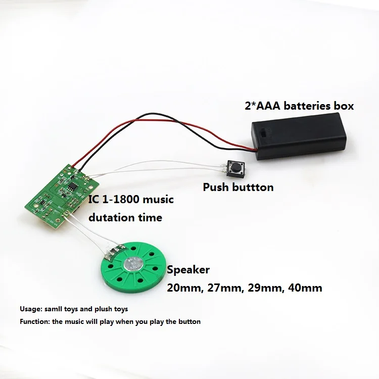 Custom Sound Module With Motion Sensor - Buy Sound Module With Motion ...