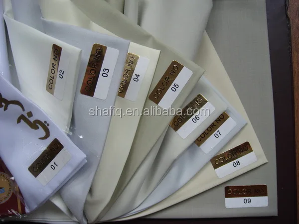 Arabia Robe Fabric - 100% Spun Polyester White Robe Fabric