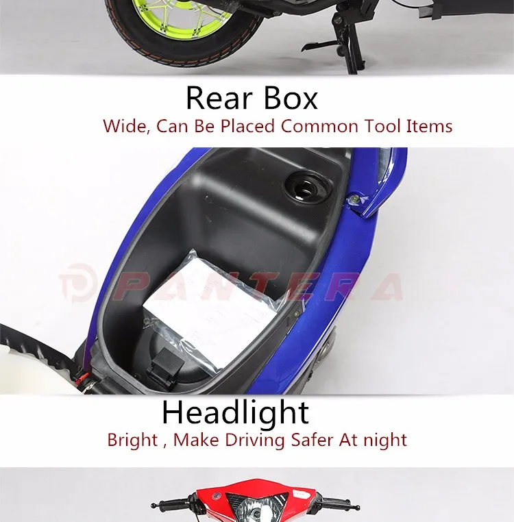 75cc Scooter - High Heat Dissipation Motorcycle Gacela Pasola