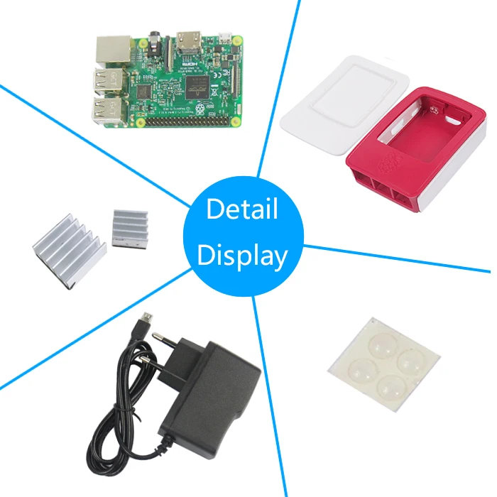 Manufactory Wholesale Raspberry Pi 3 Model B Starter Kit Waterproof ...