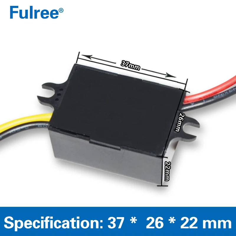Fulree 12v 24v To 3.3v 3.7v 4.2v 5v 6v 7.5v 9v 5a Dc Dc Buck Step Down ...