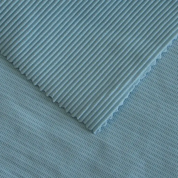China Suppliers 85 Nylon 15 Spandex Tubular 2x2 Rib Knit Fabric For ...