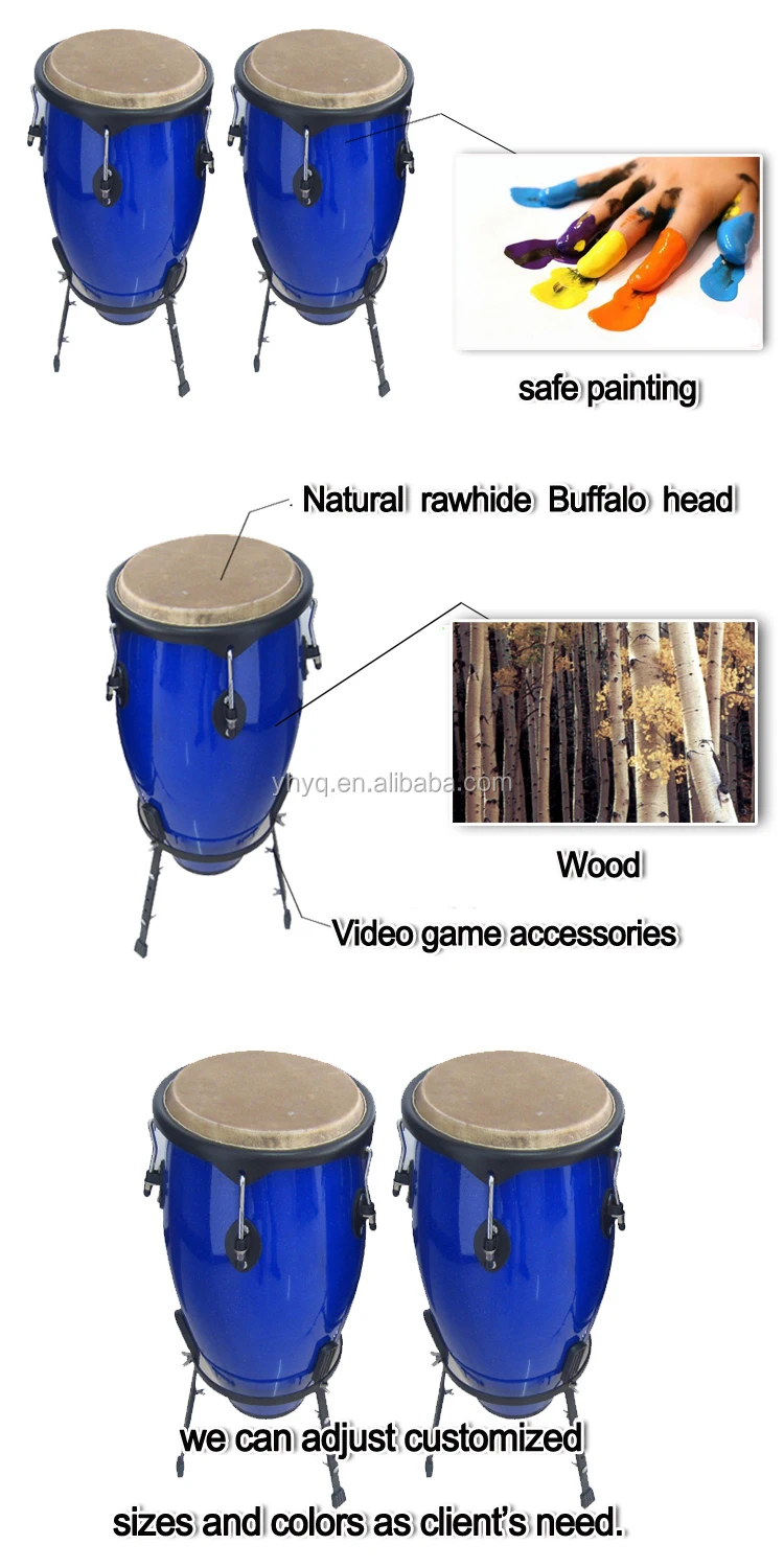 China Factory Professional Orff Percussion Instruments,Wooden Colorful ...