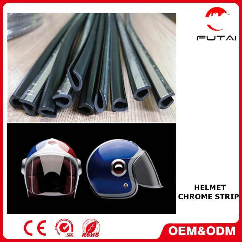 Hot Sale Helmet Chrome Edge Trim For Protecter - Buy Plastic Edge Trim ...