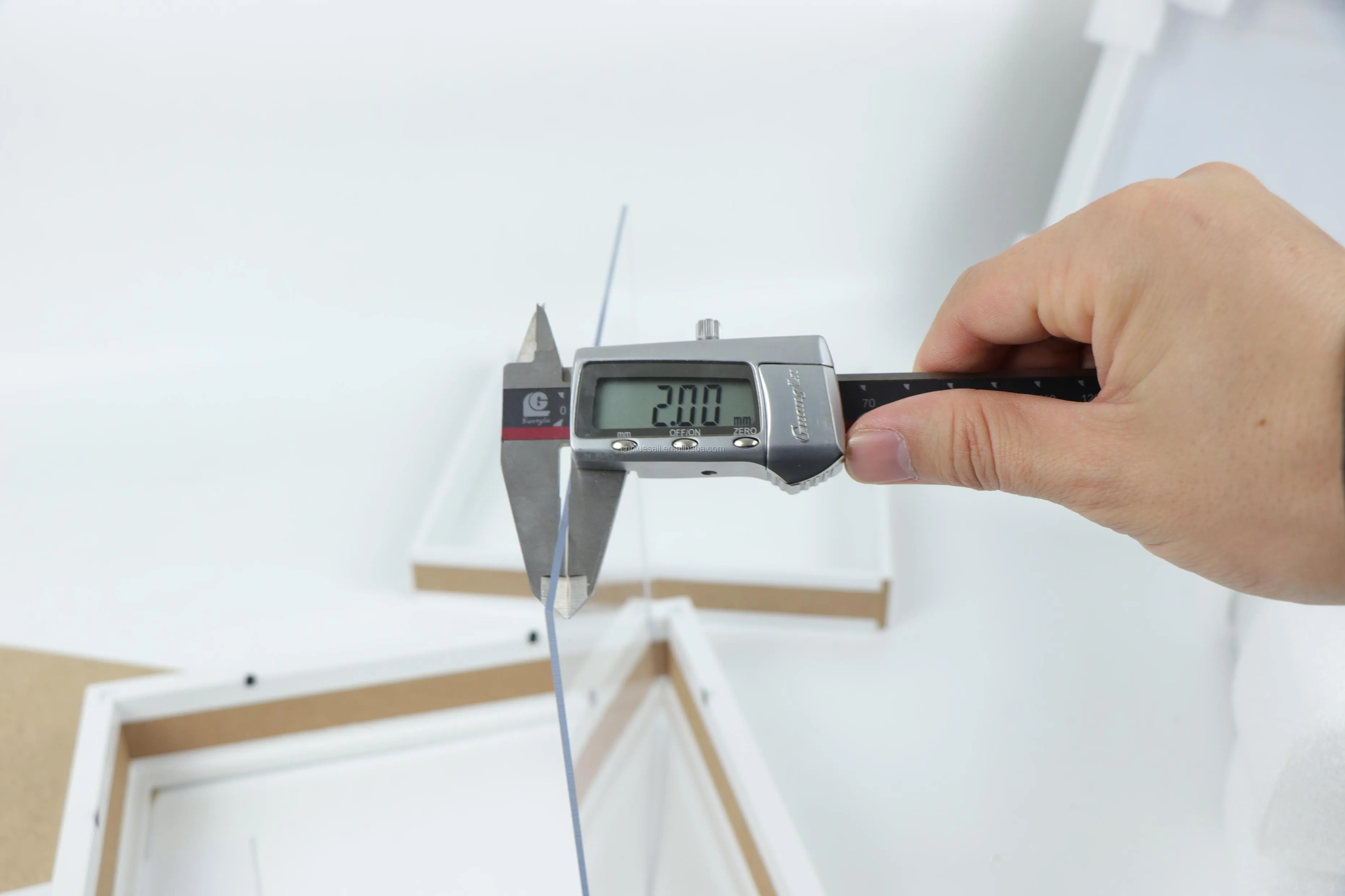 White Piggy Ribba Frame,9x9 Money Box Frame,Coin Saving Bank (2mm ...