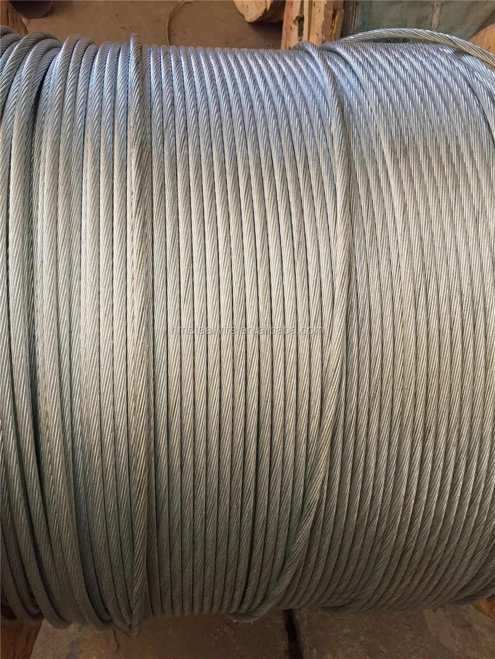 1x 7 Galvanized Steel Cable Stay Wire Guy Wire Astm A475 - Buy 1x7 ...