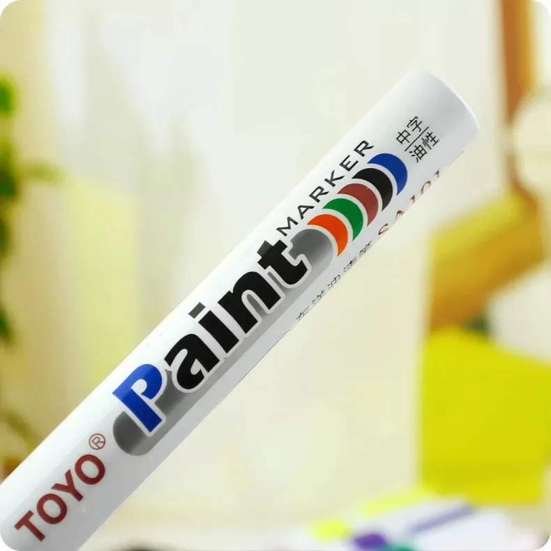 Direct Selling Custom 12 Colored Safety Ink Durable Pen Permanent Toyo ...