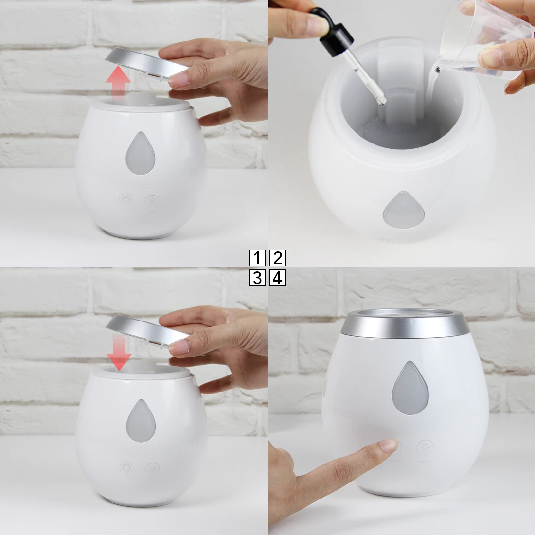 Spa Usb Ultrasonic Humidifier Aroma Diffuser Machine - Buy Spa Usb ...