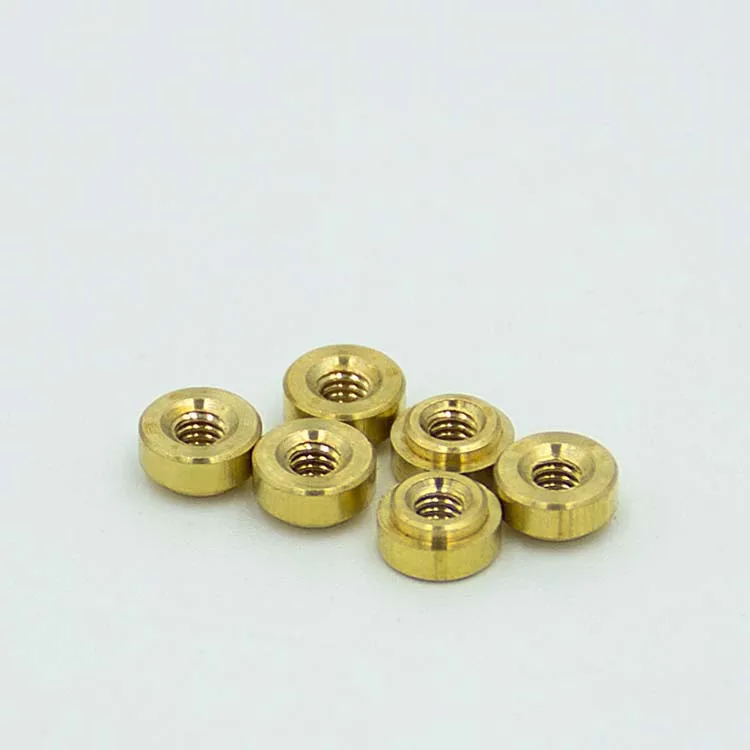 SMT SMD Brass M2 Standoff - 2.2mm, Round Shape for PCB Board Embed ...