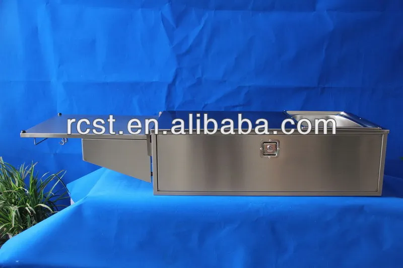 Stainless Steel Camper Trailer Tailgate Kitchen - Durable & Versatile