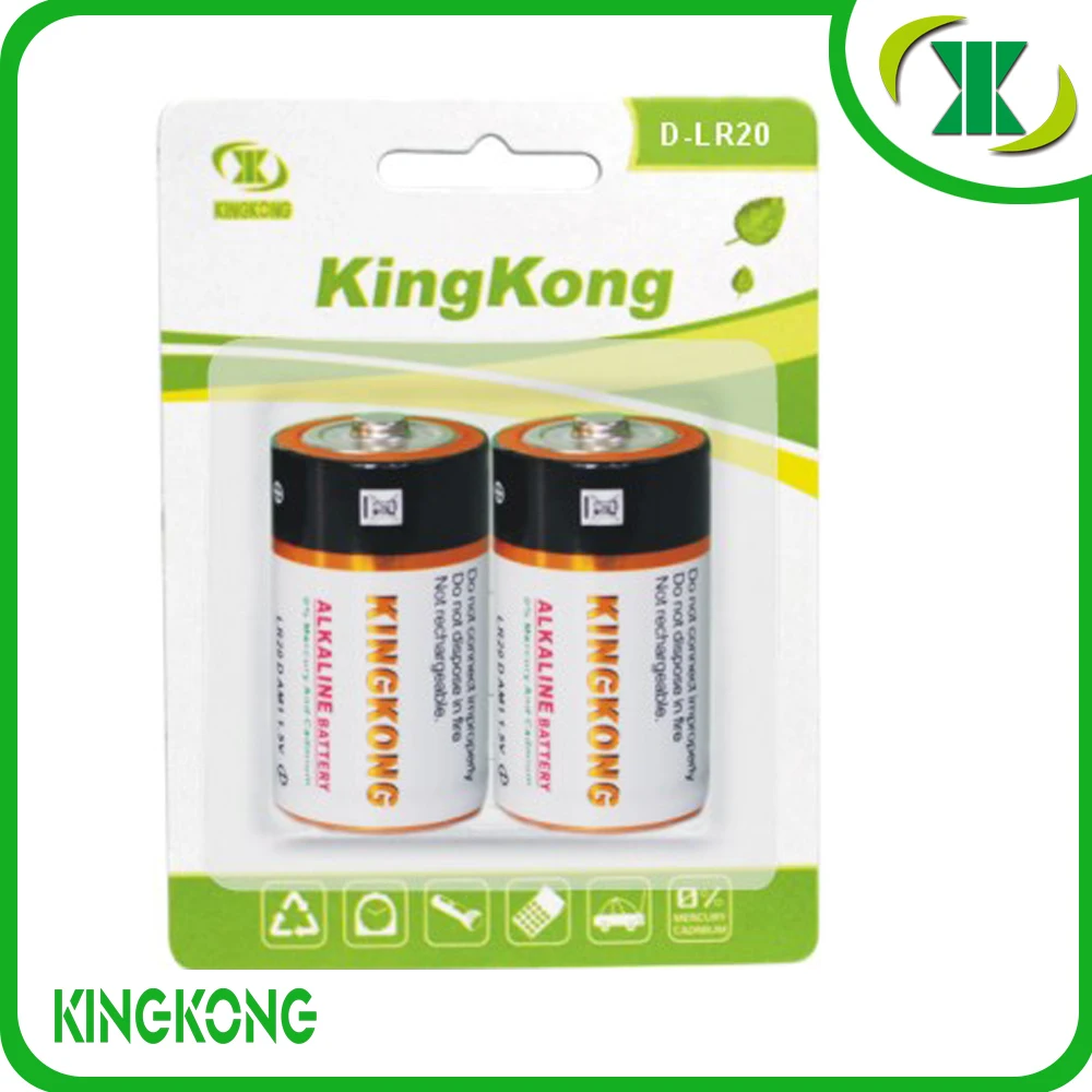 Electric Scooter Rechargeable Battery LR20 1.5v Alkaline