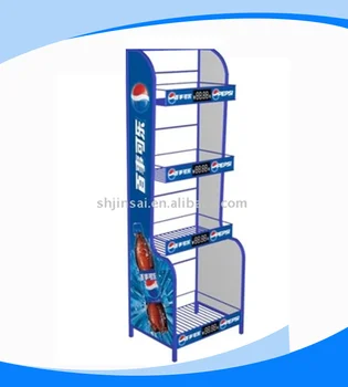 Pepsi Metal Display Rack - Buy Metal Rack,Display Rack,Display Shelf ...