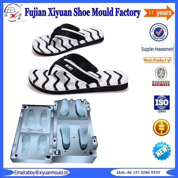 Hot Selling Bi-color Eva V Slipper Mould,Eva Shoe Mold,Eva Flip Flop ...
