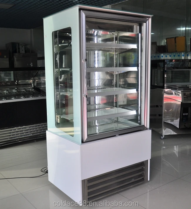 Defrosing 3 Sides Glass Refrigerated Cake Freezer On Sale - Buy Ice ...