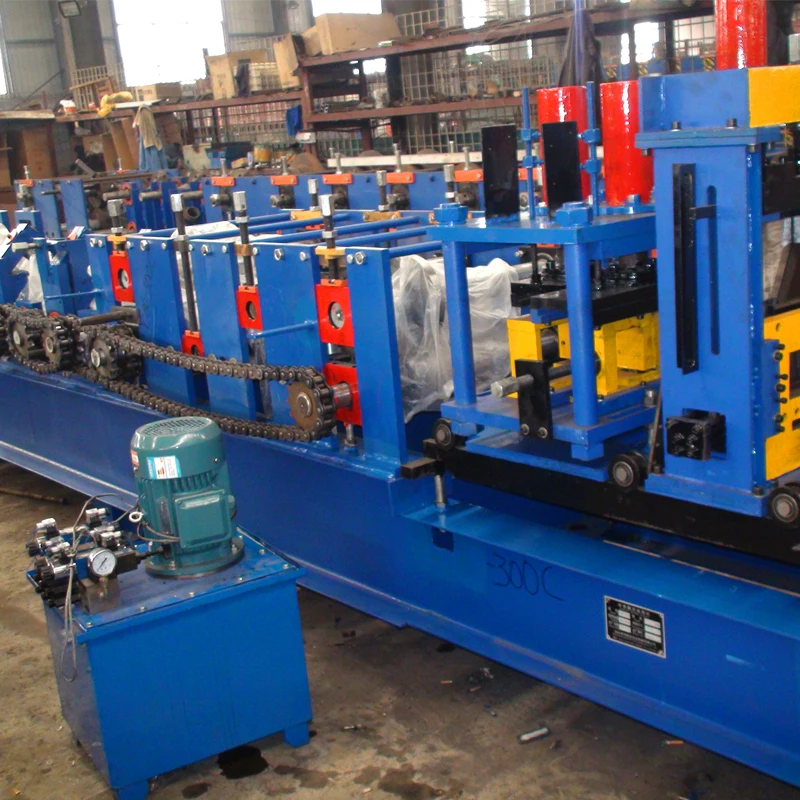 Full Automatic C Lip Channel Steel Structure Quick Change C Section ...