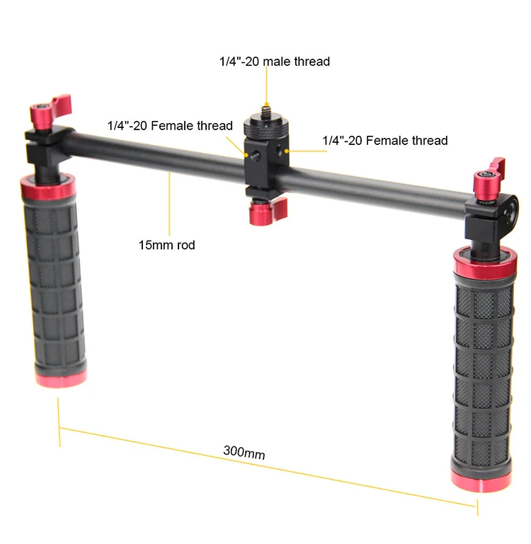 China Manufacture High Quality Rod Clamp Handle Grip Kit For Dslr 15mm ...