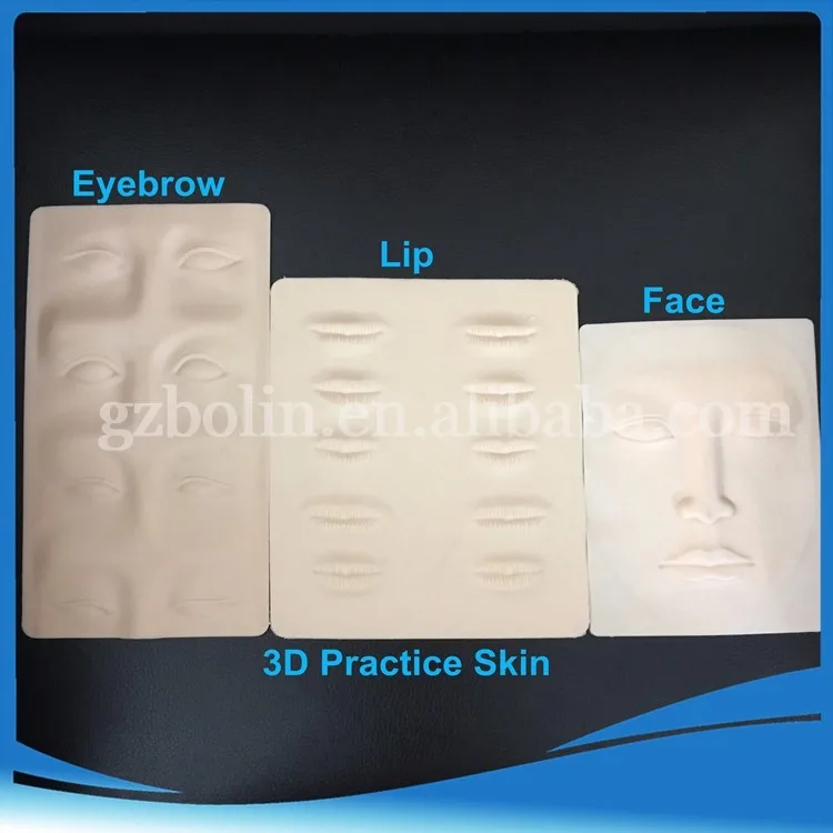 Berlin Professional 3D Tattoo Practice Fake Skin for Permanent Makeup ...