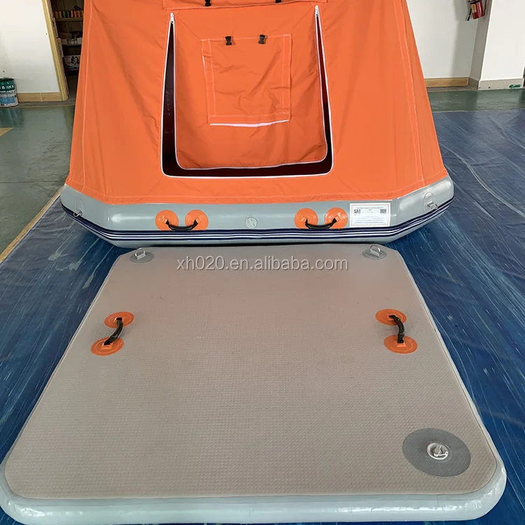 New Design Inflatable Shoal Floating Raft Tent for Water Camping