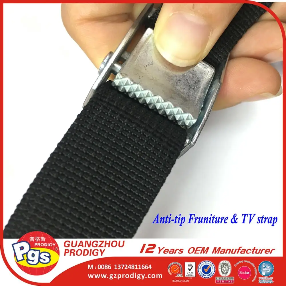 Tv And Furniture Anti-tip Straps Heavy Duty Strap And All Metal Parts ...