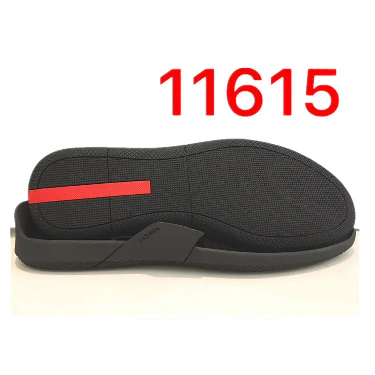 High Flexibility Casual Shoe Soles - Natural Ripple Rubber