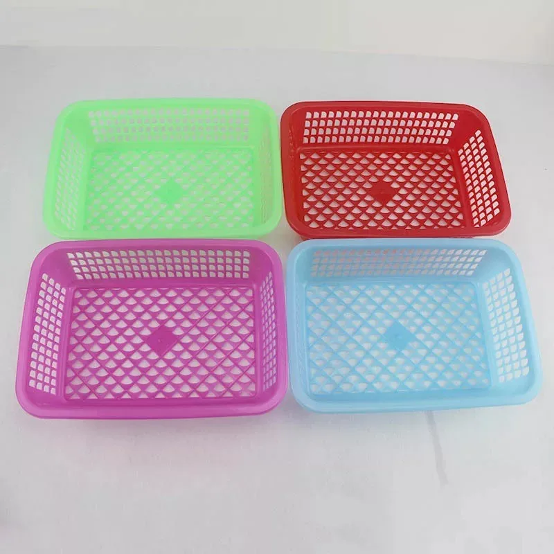 Washing Picnic Plastic Rectangle Basket - Sustainable & Durable