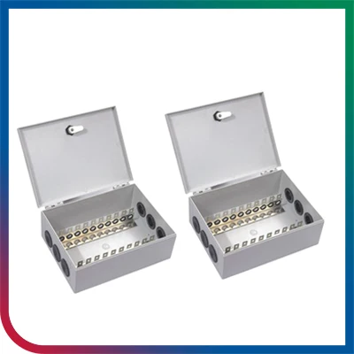 Grey 100pair Indoor Telephone Distribution Box Terminal Box - Buy Grey ...